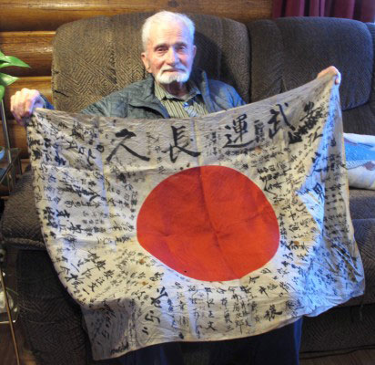WWII Vet Gets Int'l Media Attention for Returning Lost Heirloom to Japan